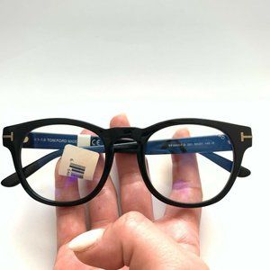 Tom Ford | Accessories | New Tom Ford Ft 5543 Blue Block Black Eye ...